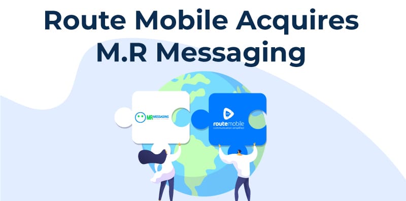 Route SMS solutions FZE Signs Definitive Agreement to Acquire M.R ...